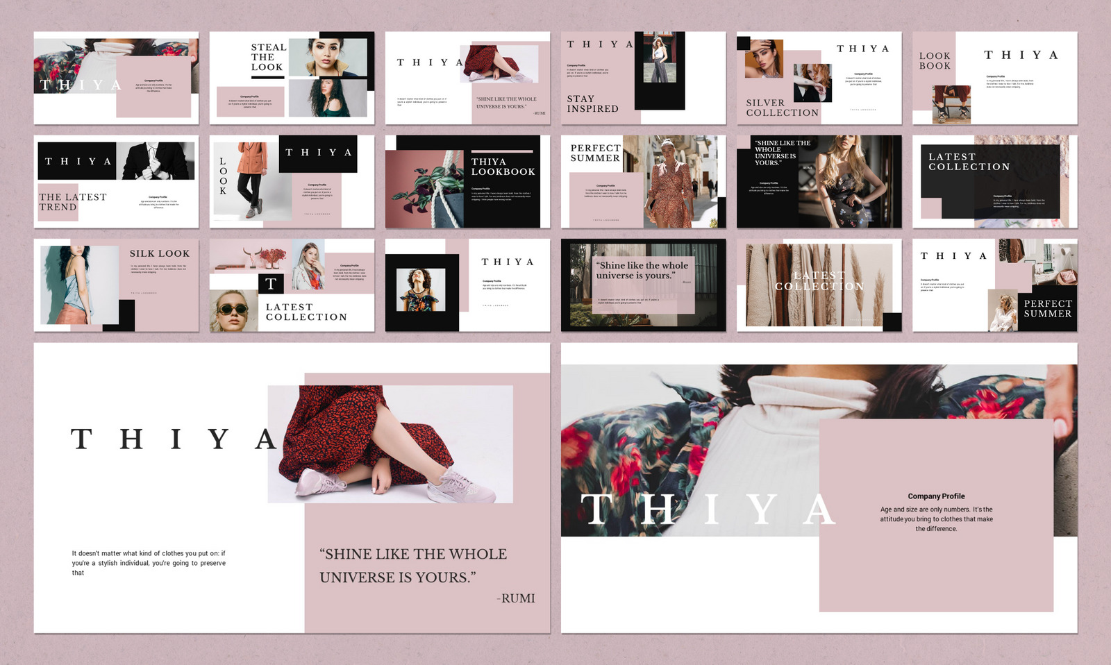 THIYA - Keynote template #93476 - TemplateMonster