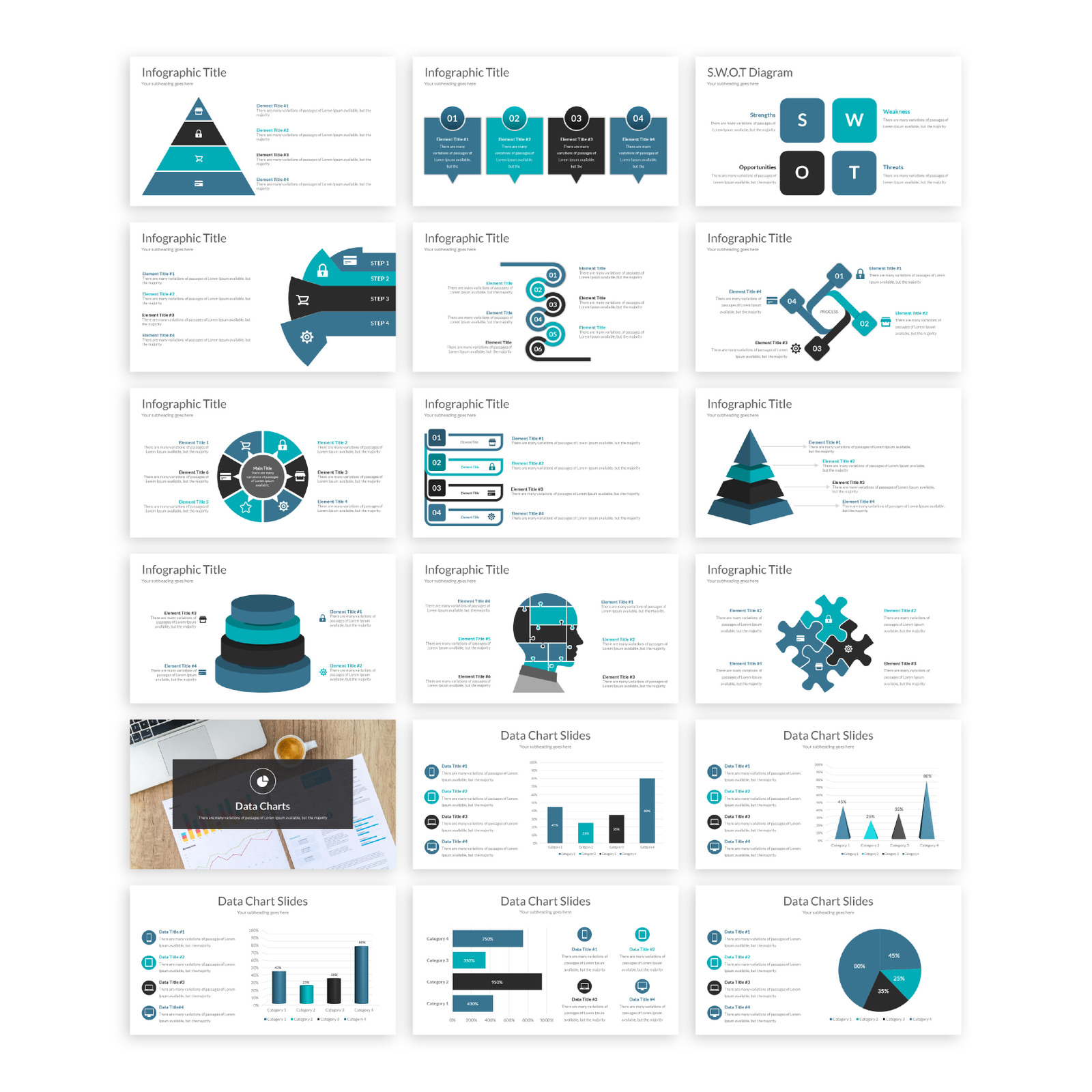 Modèle PowerPoint SlideBela Pro Minimalist Business