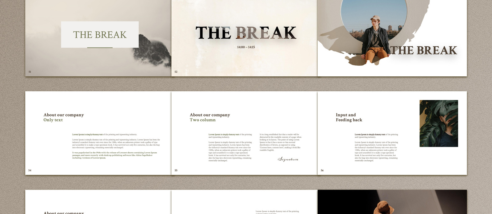 MERYLIN - Brand Guidlines PowerPoint template