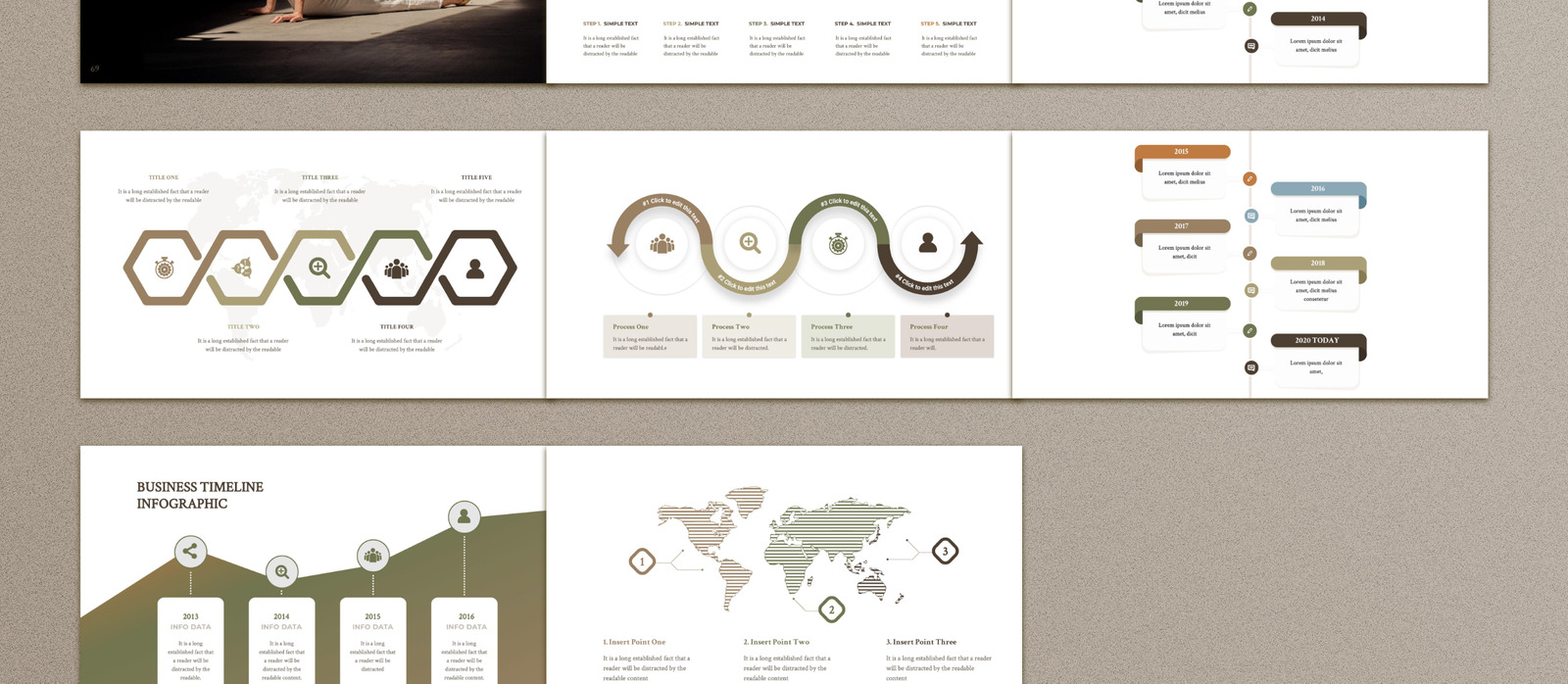 MERYLIN - Brand Guidlines PowerPoint template