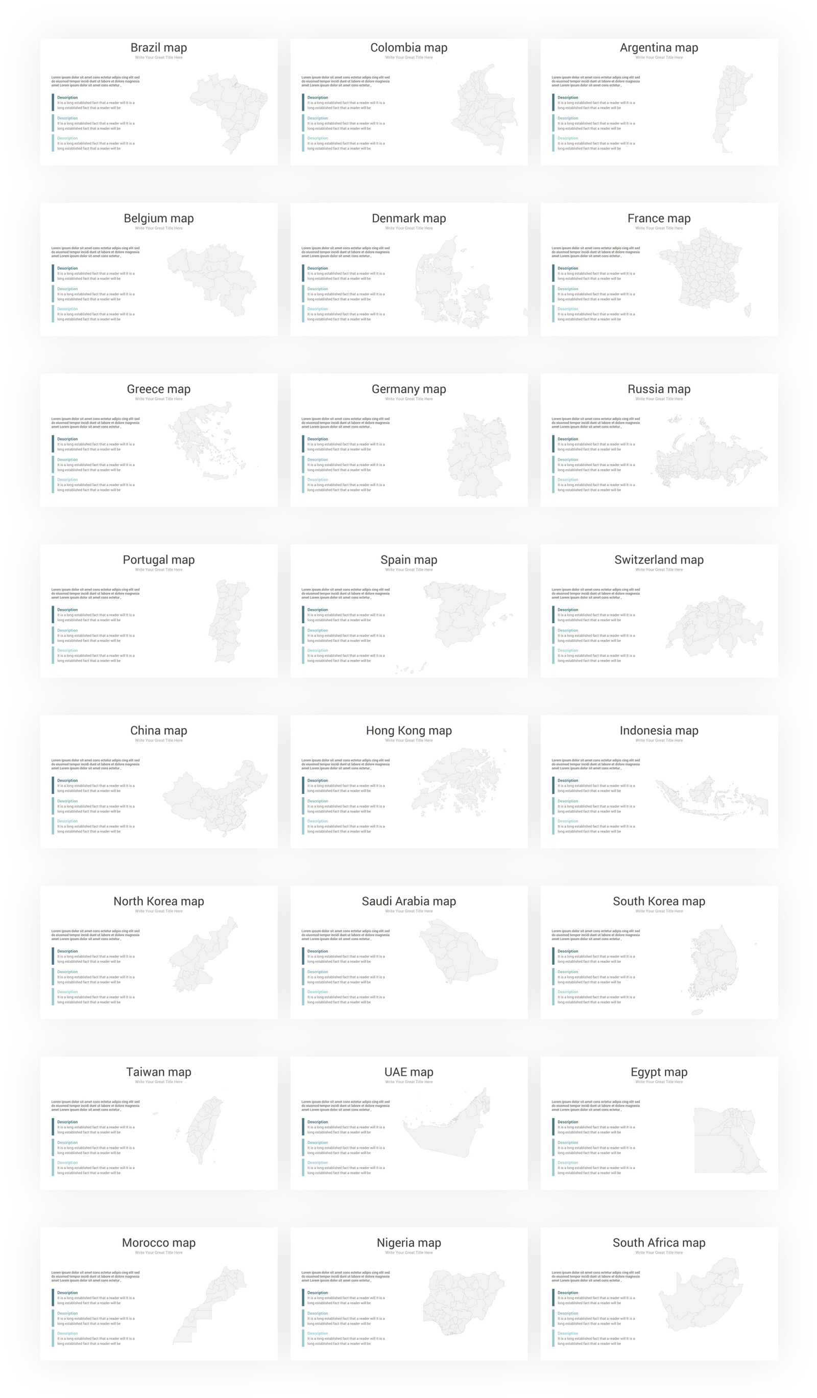 Premium Pack PowerPoint template #89803 - TemplateMonster