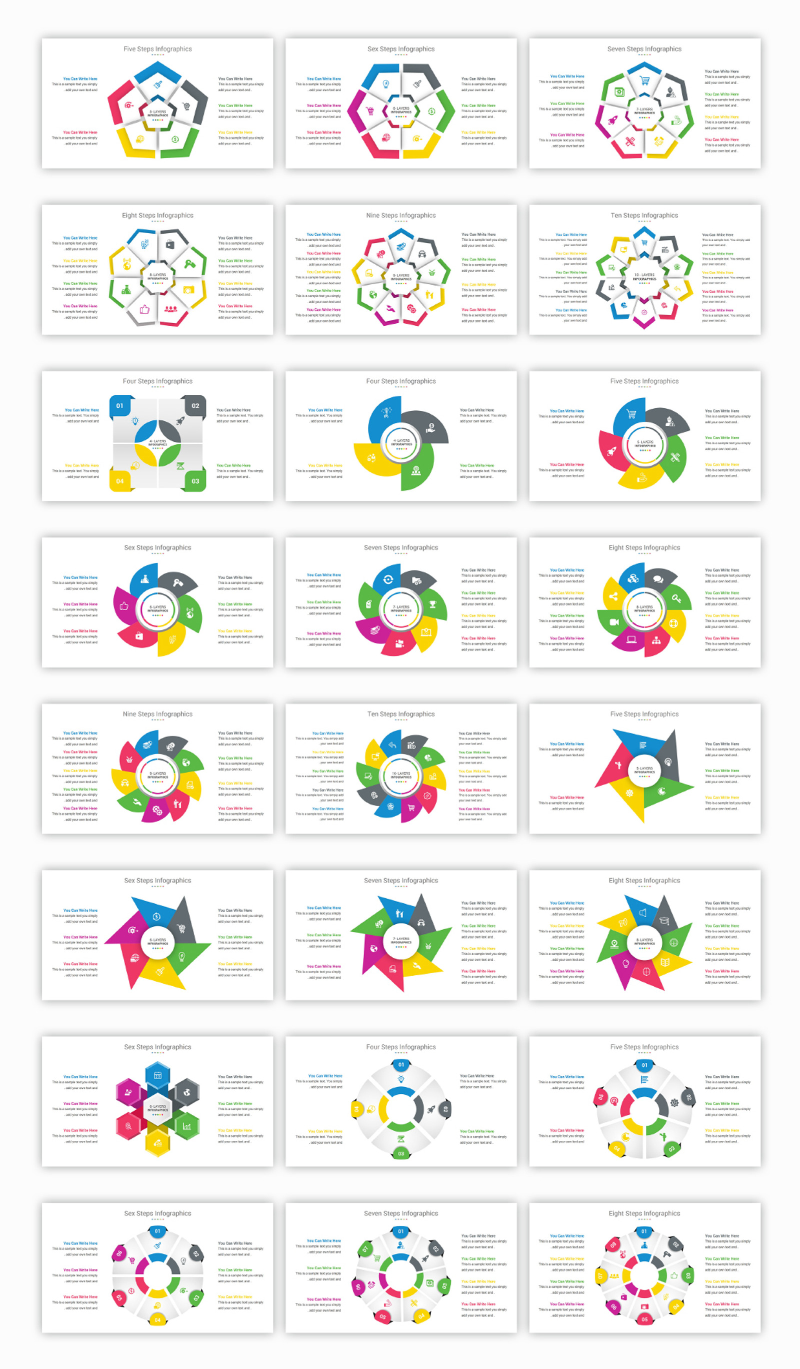 Premium Infographics PowerPoint template - TemplateMonster