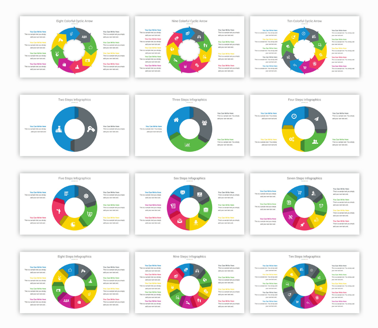 Premium Infographics PowerPoint template - TemplateMonster