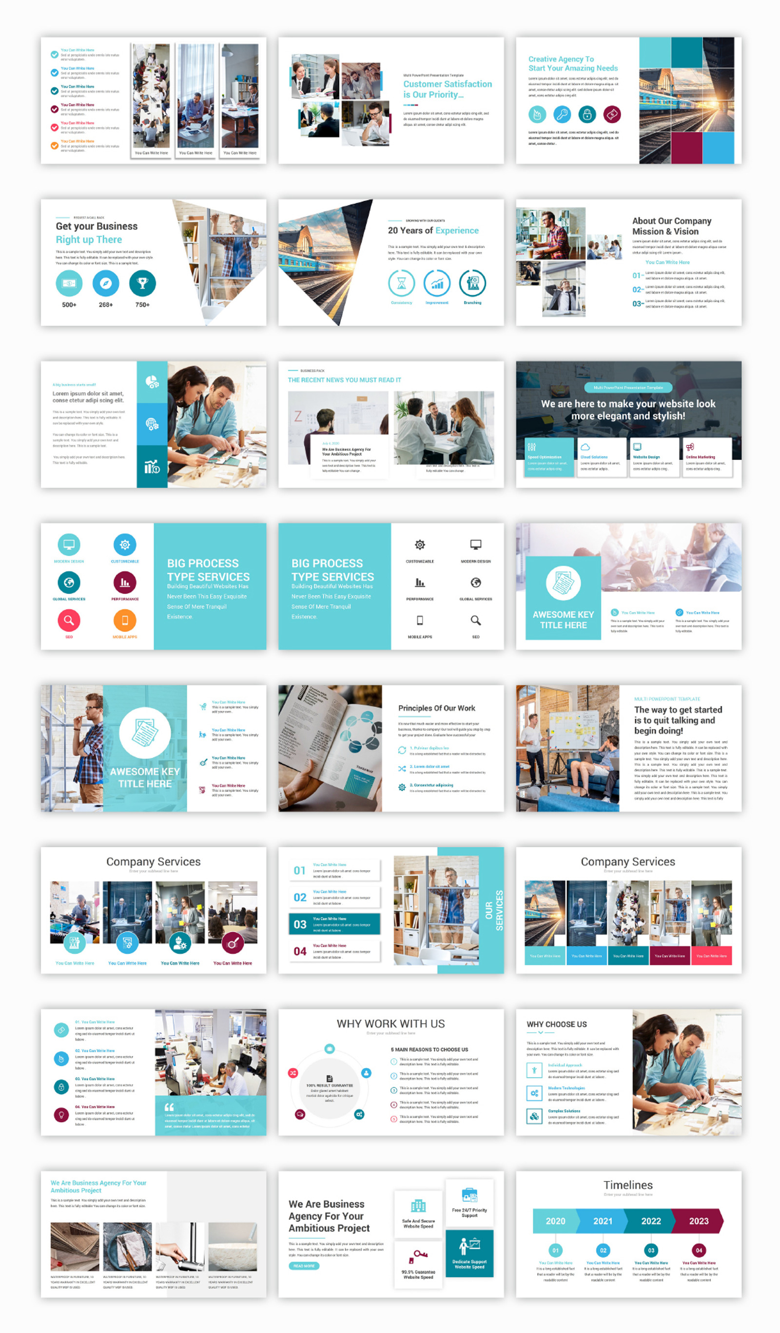 Business Forum Presentation PowerPoint template