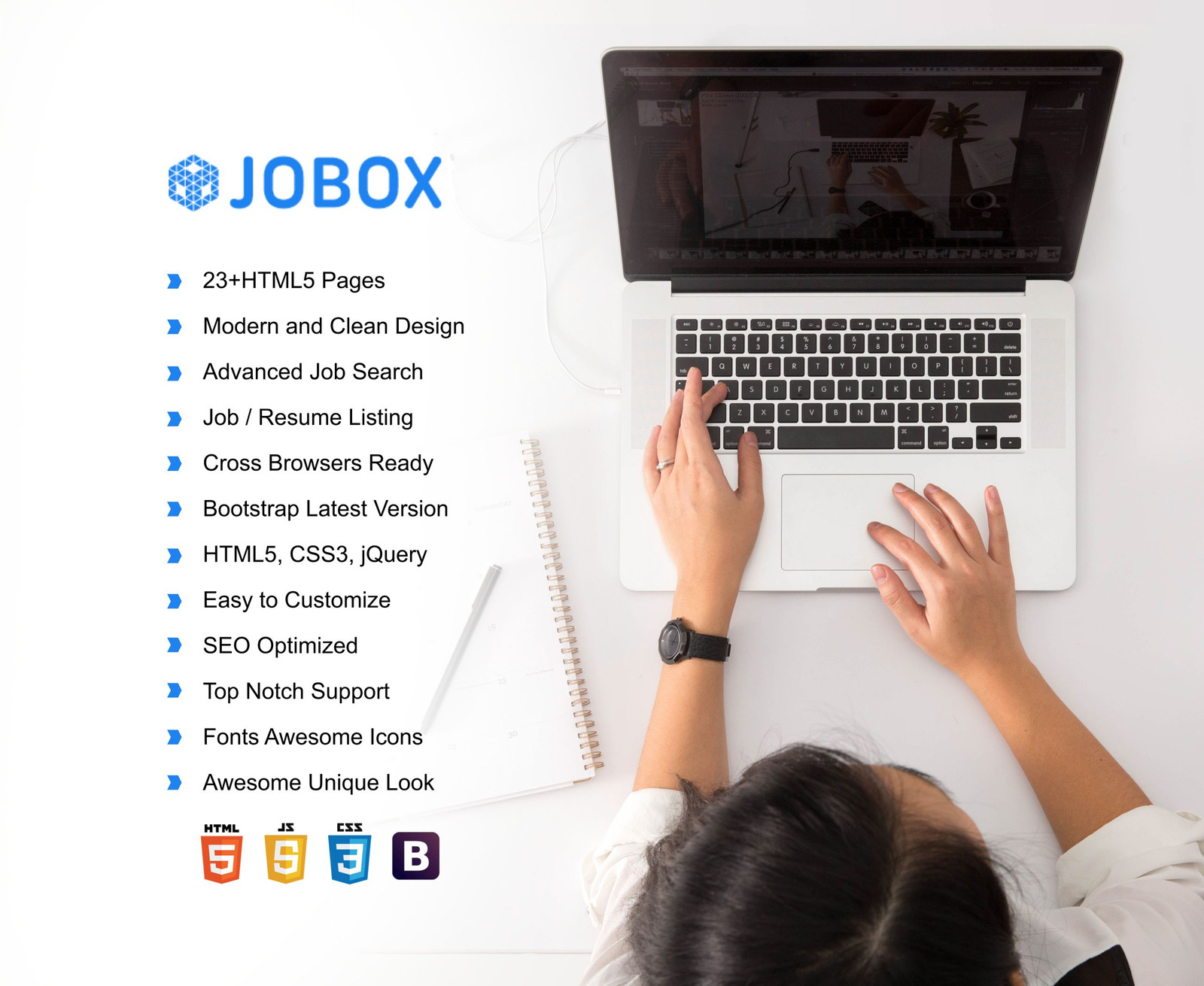 Jobox - Job Board HTML5 Website Template - TemplateMonster