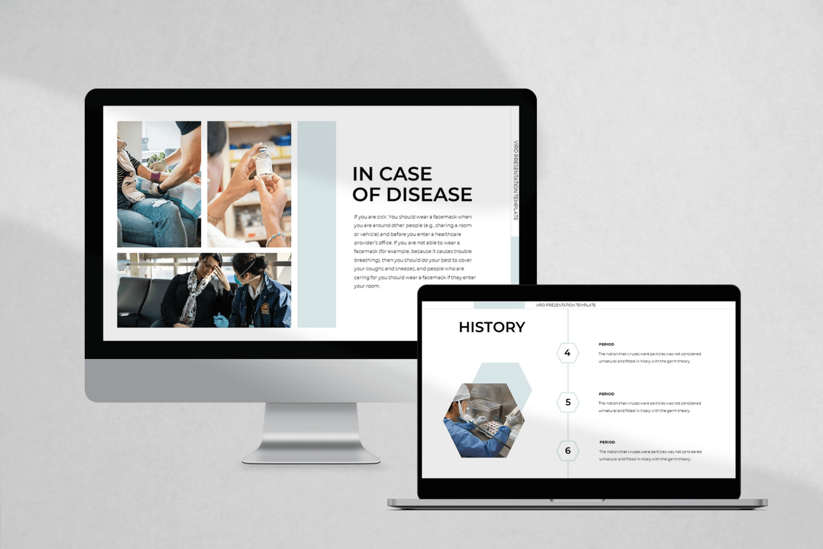 Viro - Medical Presentation PowerPoint template