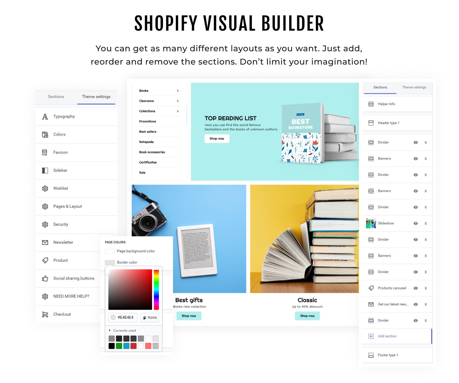 Apparelix Books Online Store Template Shopify Theme