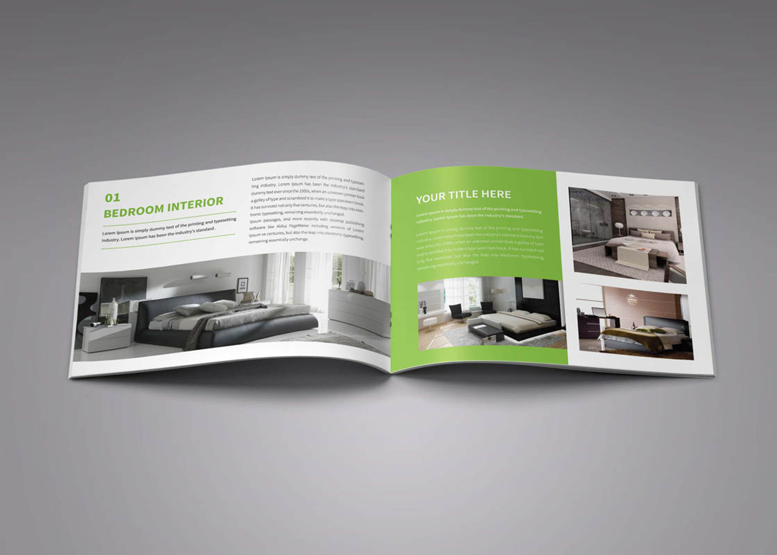 Clean & Modern A5 Catalogue - Corporate Identity Template