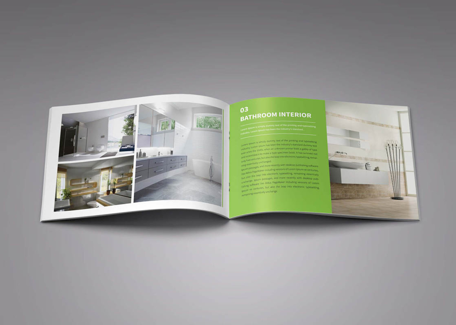 Clean & Modern A5 Catalogue - Corporate Identity Template