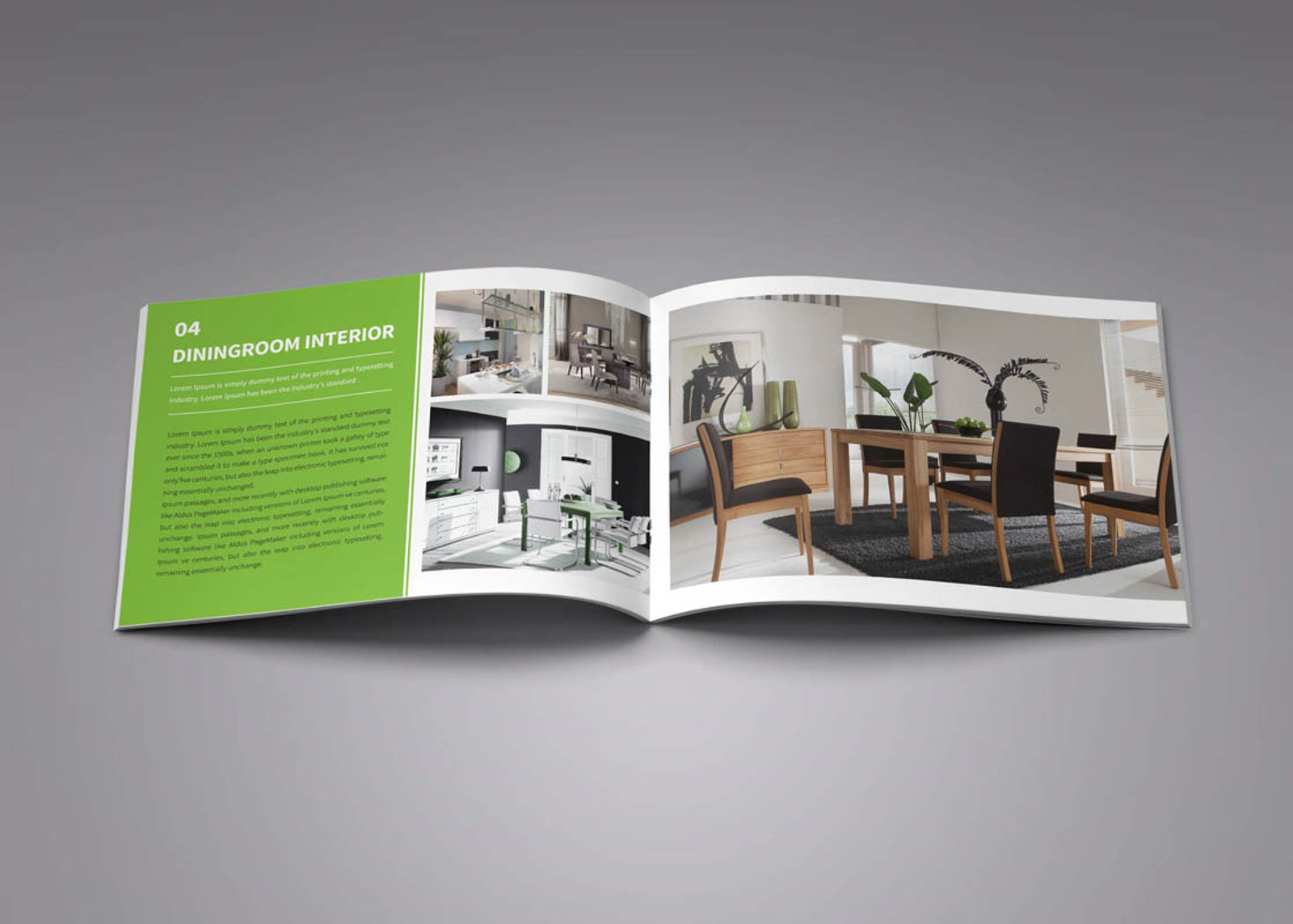 Clean & Modern A5 Catalogue - Corporate Identity Template