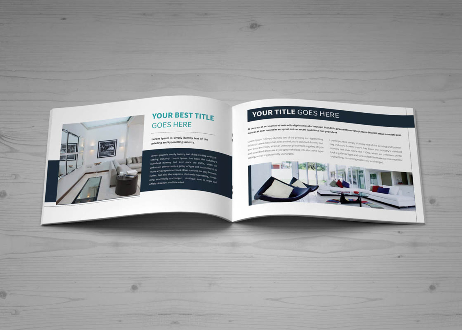 Multipurpose Modern A5 Catalogue - Corporate Identity Template