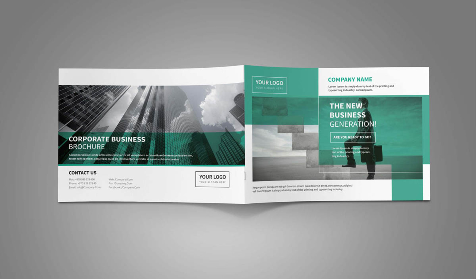 A5 Business Brochure - Corporate Identity Template
