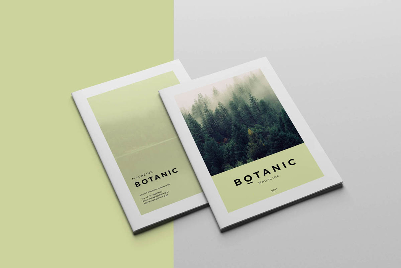 Botanic Magazine Template #109766 - TemplateMonster
