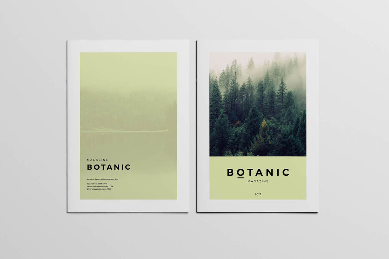 Botanic Magazine Template #109766 - TemplateMonster