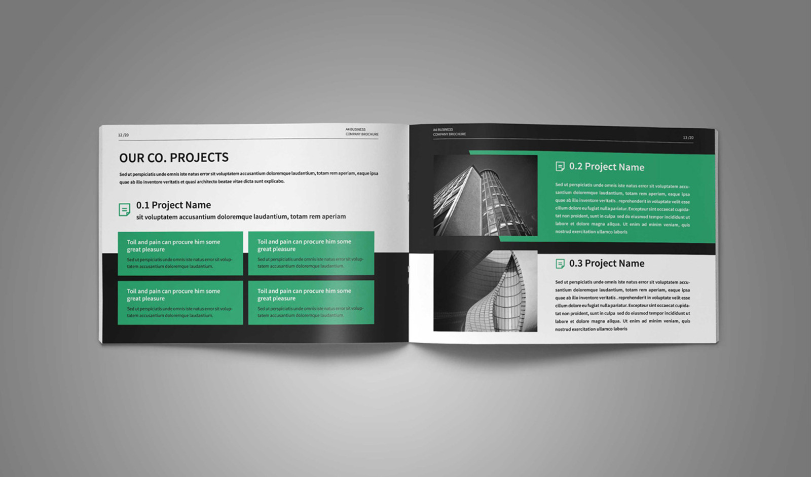 A5 Business Brochure - Corporate Identity Template