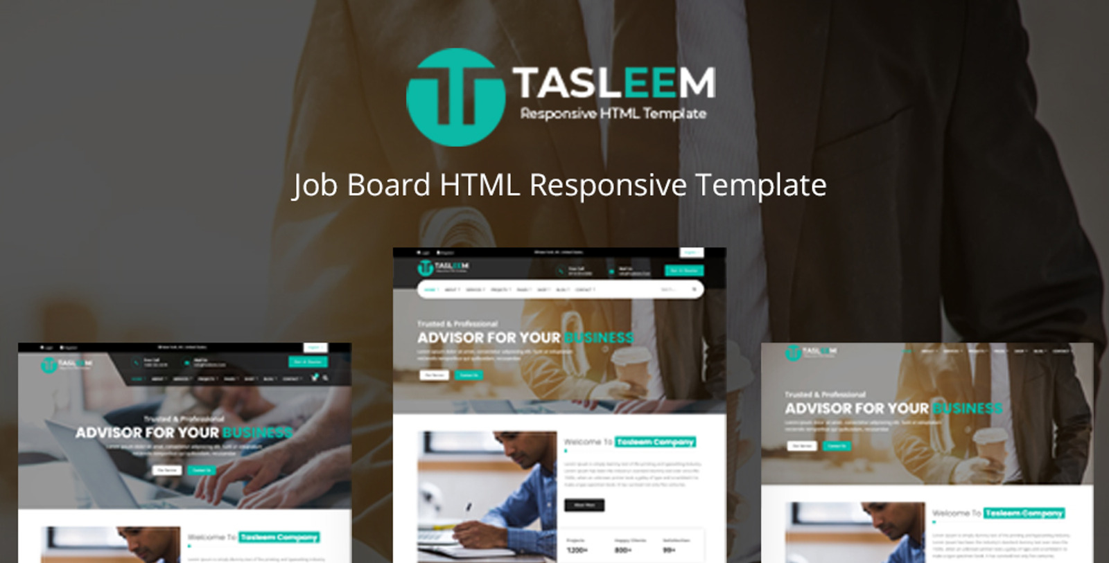 Tasleem - HTML Responsive Multi-Purpose Website Template