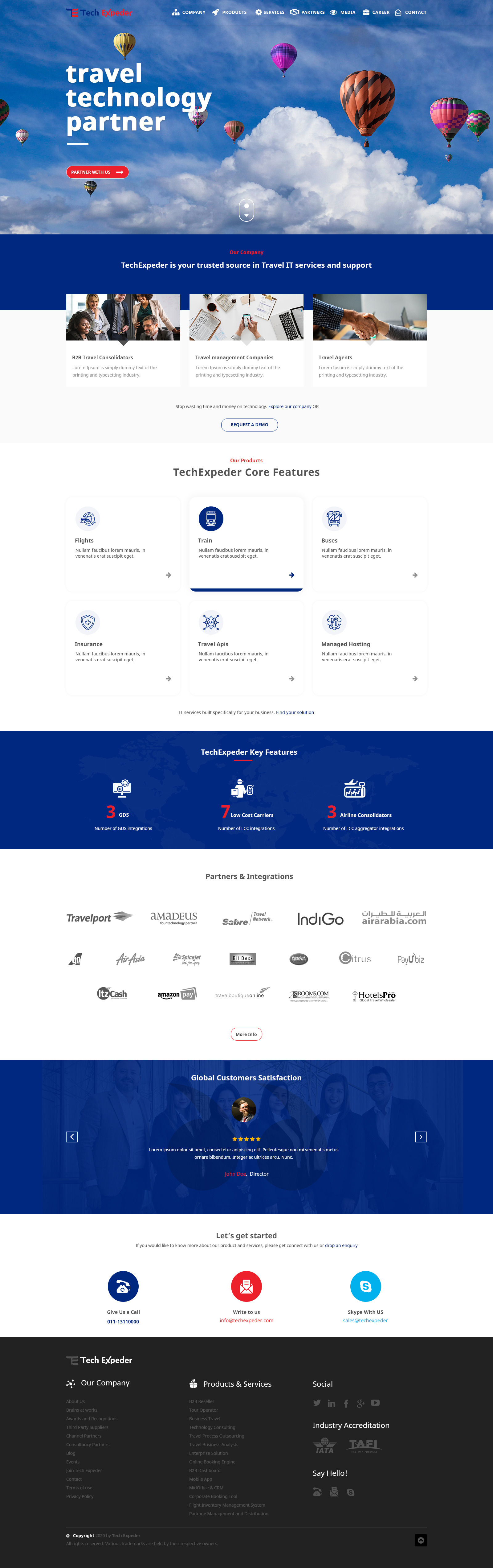 TechExpeder - Creative Multipurpose PSD Template