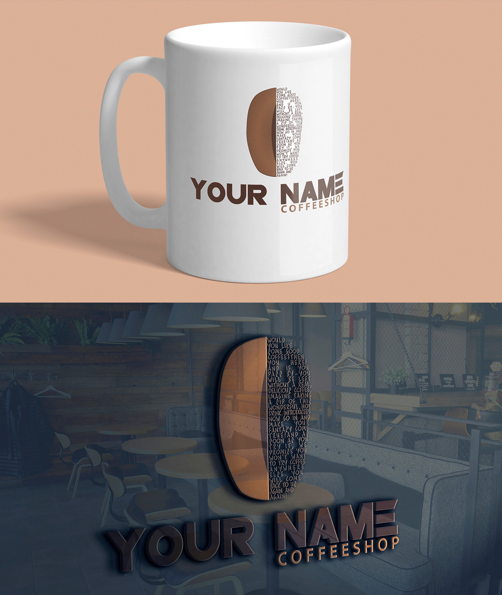 COFFEE SHOP Logo Template #125843 - TemplateMonster