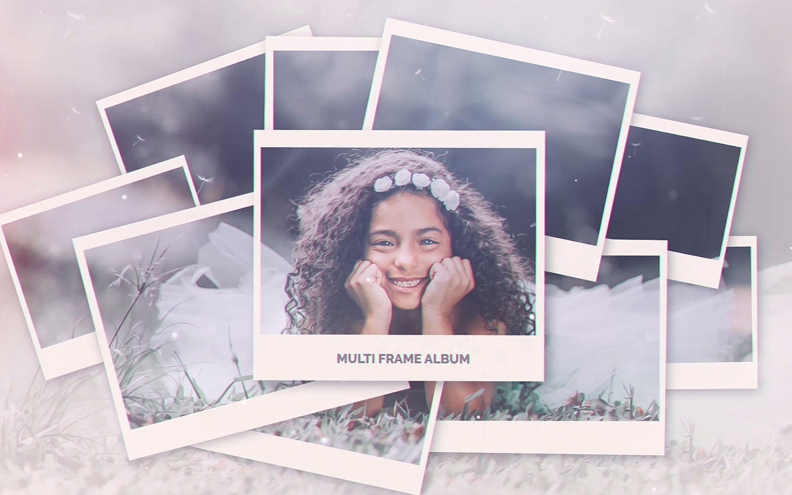 Multi Frame Photo Gallery After Effects Template