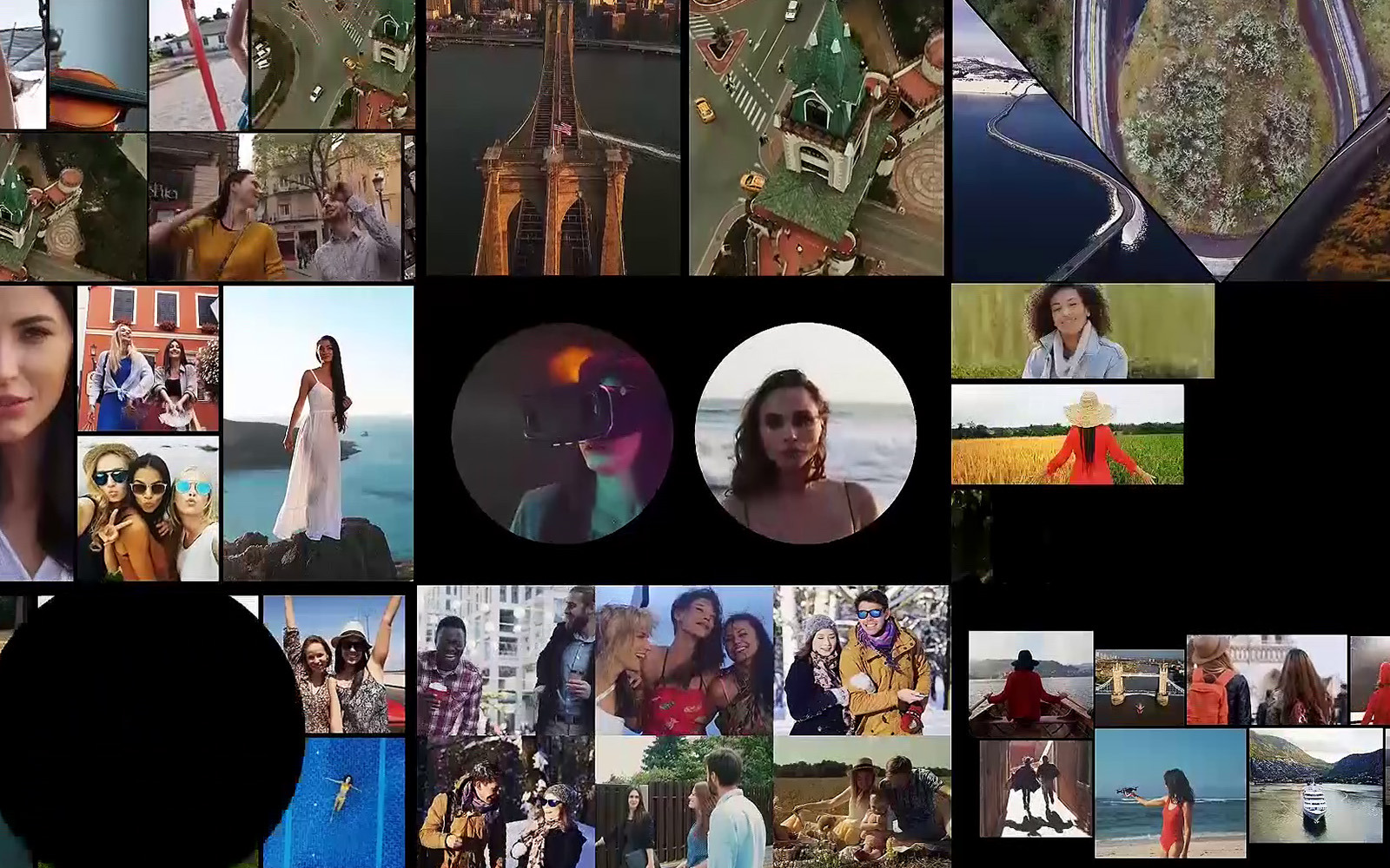 Multi Screen Frames Pack - Final Cut Pro Template