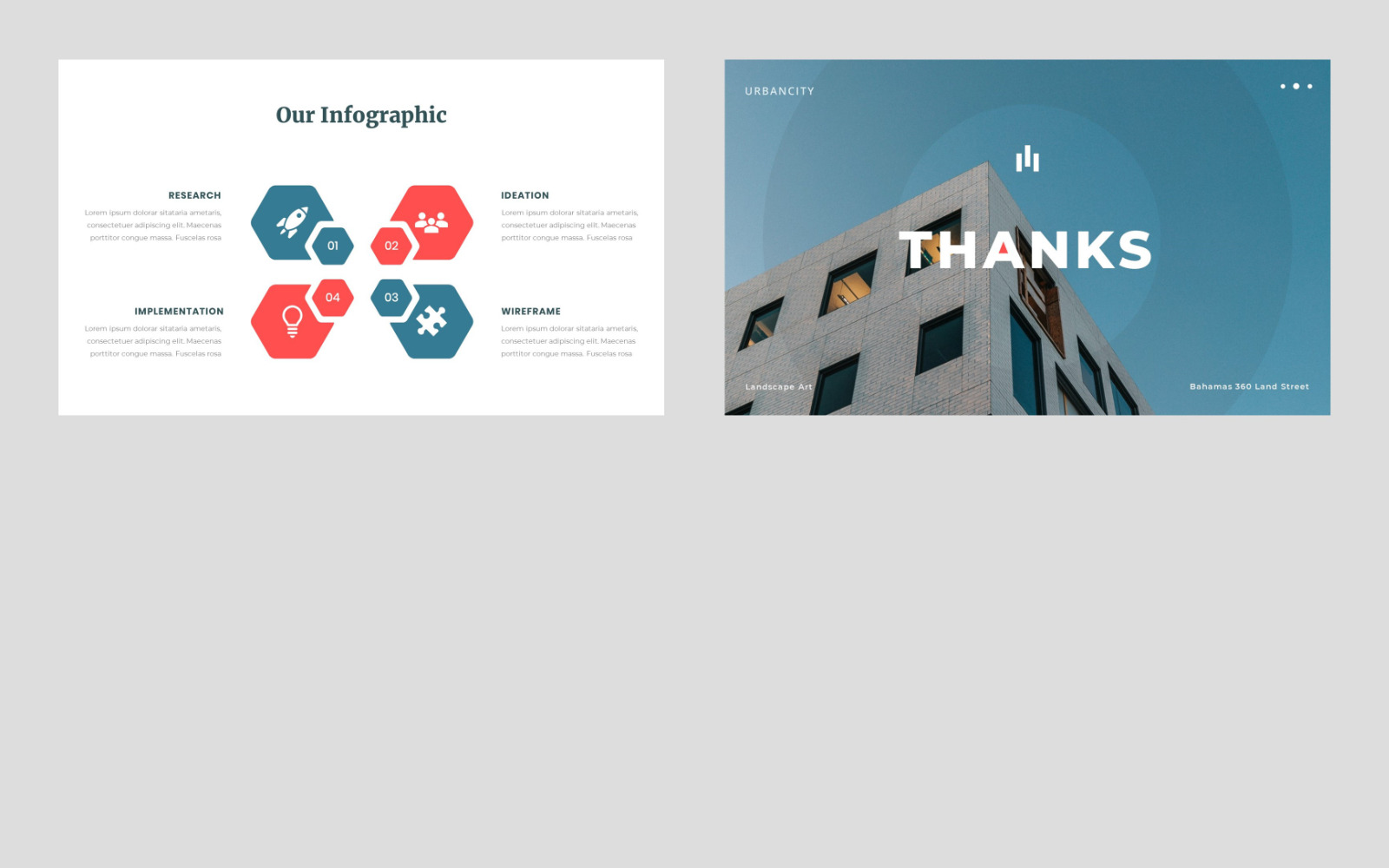 Monumentaal - Creatieve PowerPoint-sjabloon - TemplateMonster