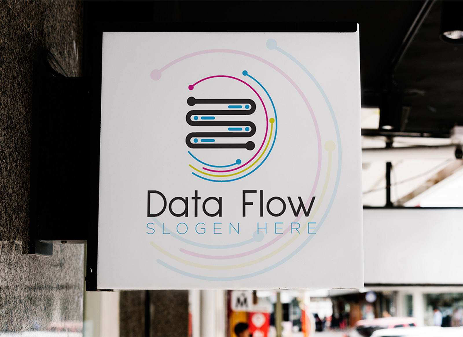 Data Logo Template #105575 - TemplateMonster