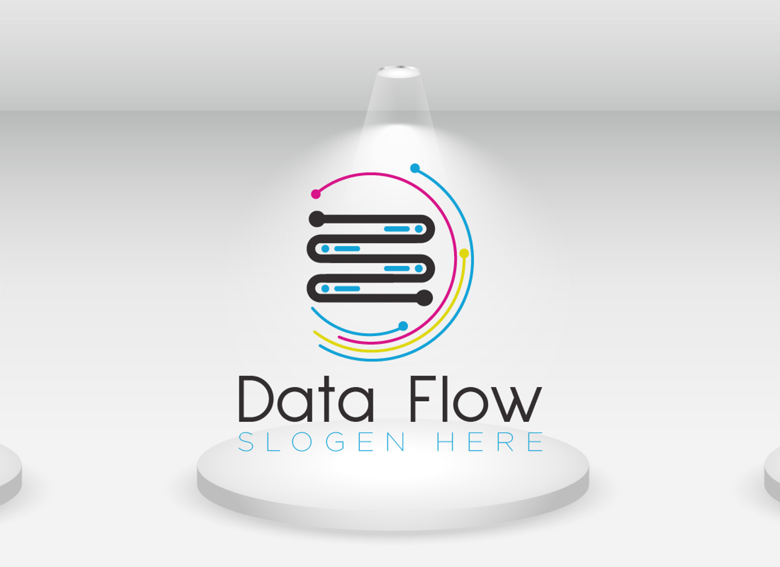 Data Logo Template #105575 - TemplateMonster