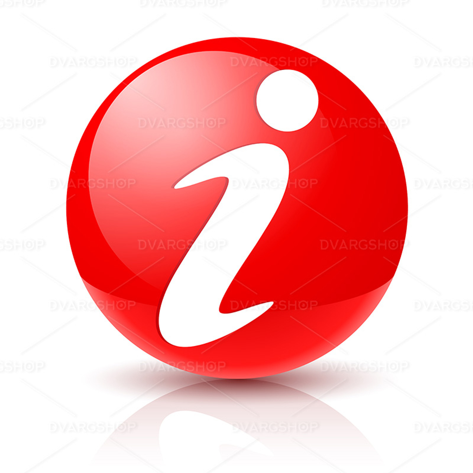 Information Sign Icon Illustration on White Background for Design ...