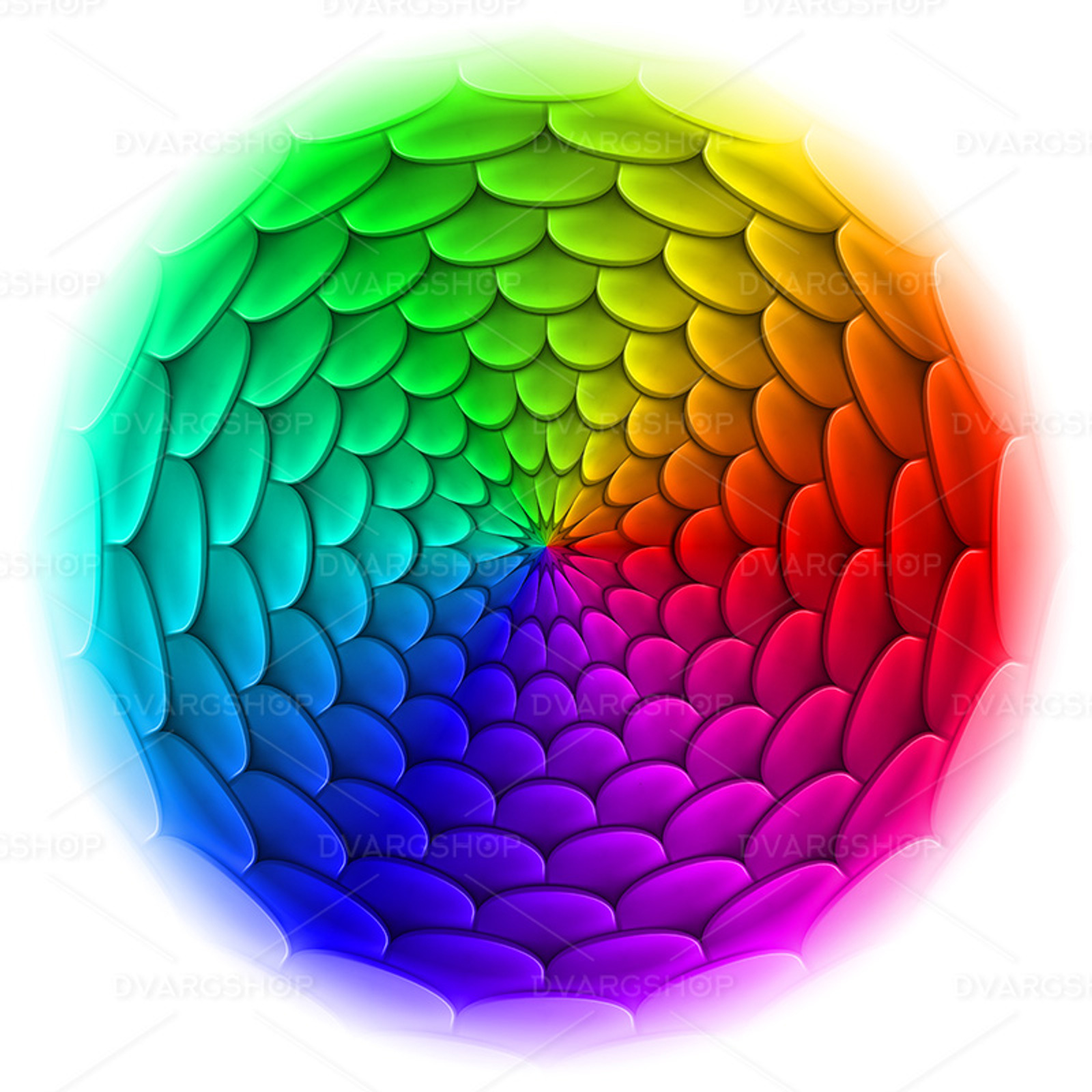 Illustration of Roof Tile Pattern - Vector Image