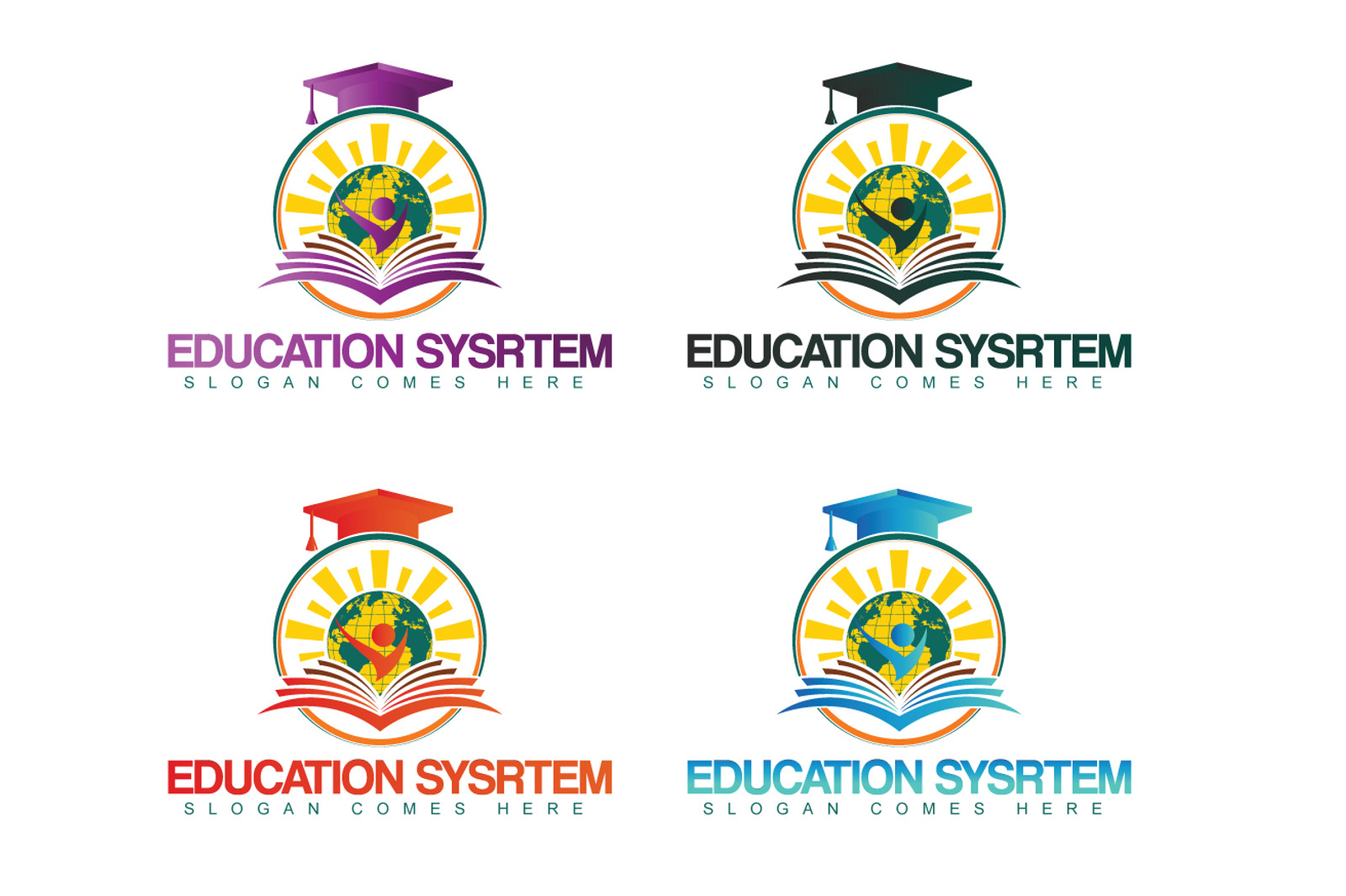 Educational-System Logo Template #143278 - TemplateMonster