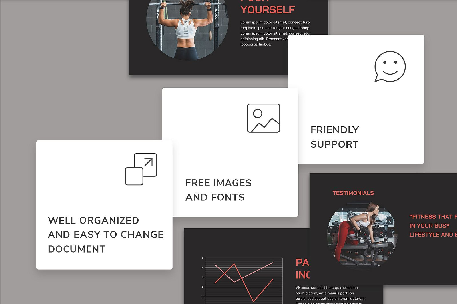 Personal Trainer Presentation PowerPoint template