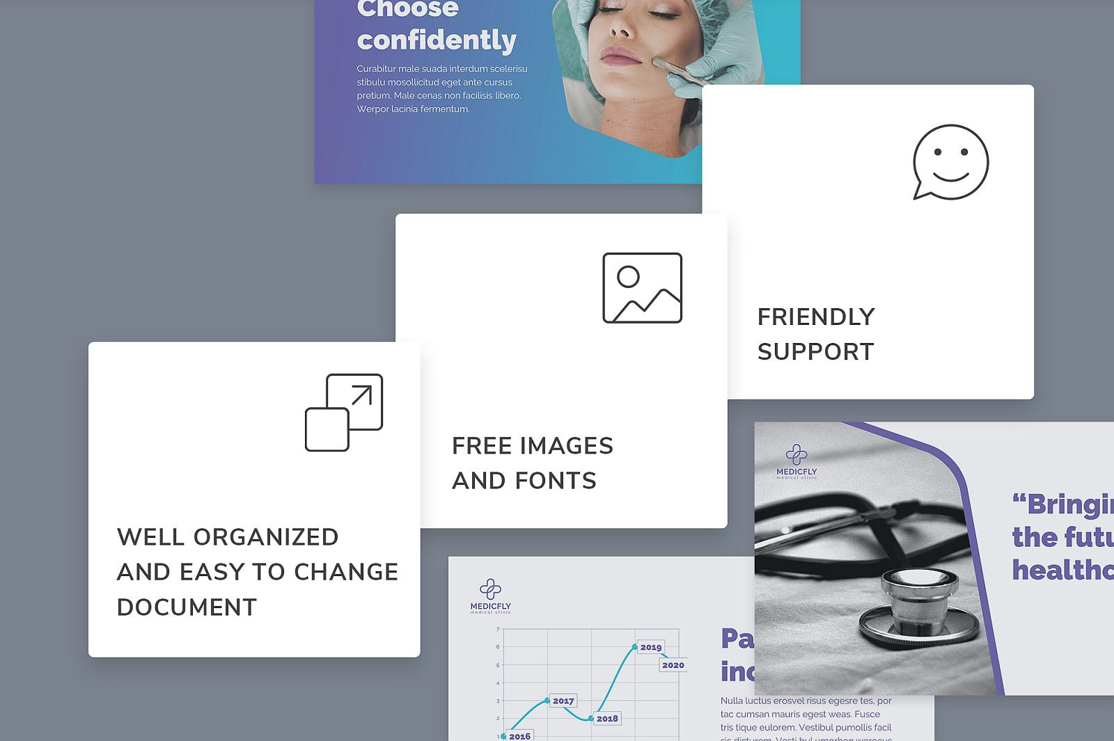 Medical Clinic Presentation PowerPoint template