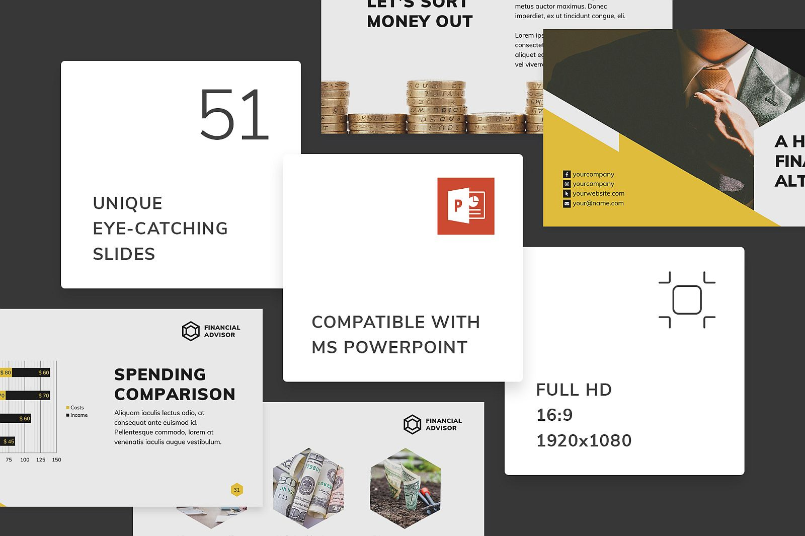 Financial Advisor Presentation PowerPoint template
