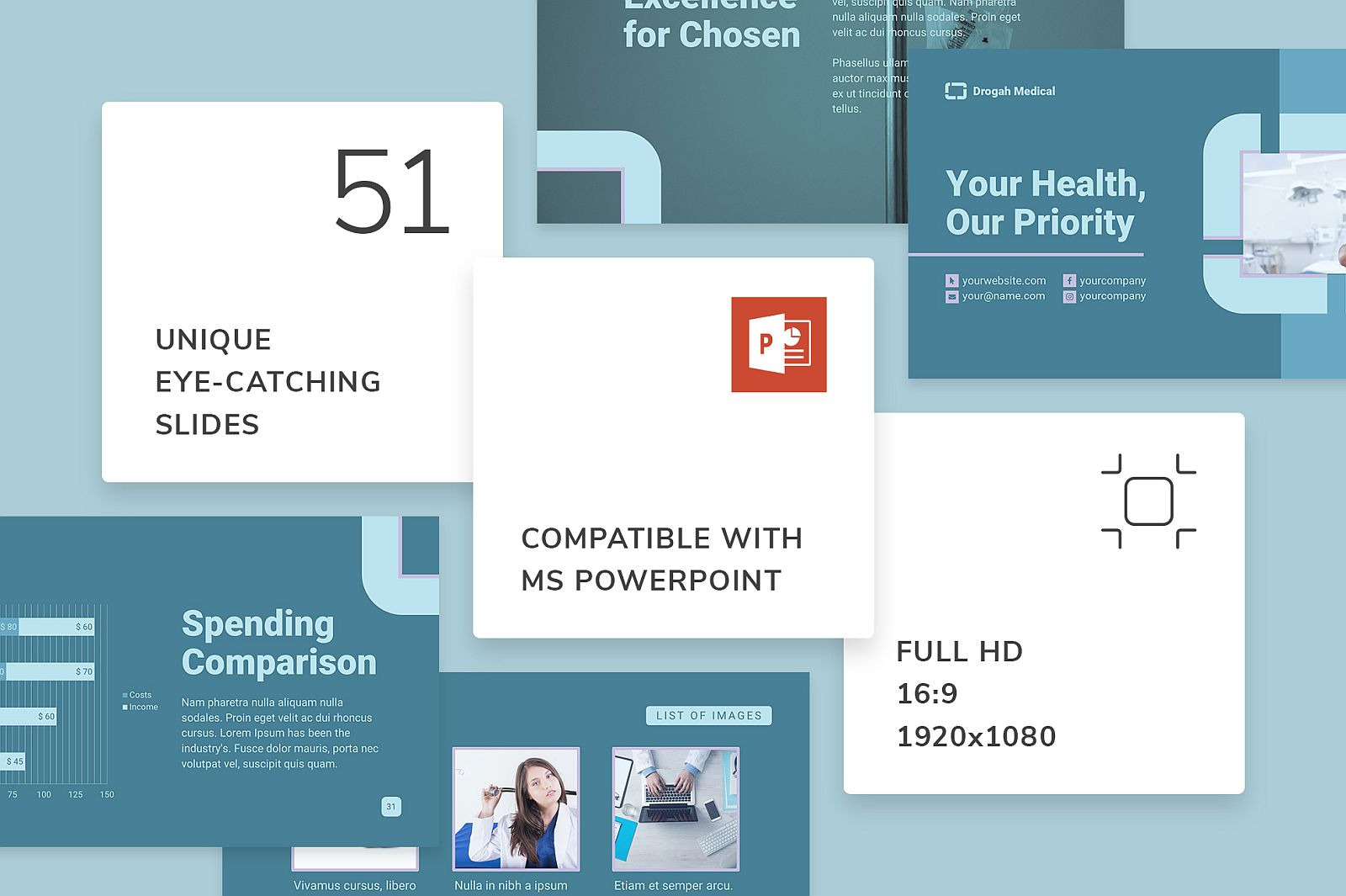 Clinic Presentation Powerpoint Template Templatemonster