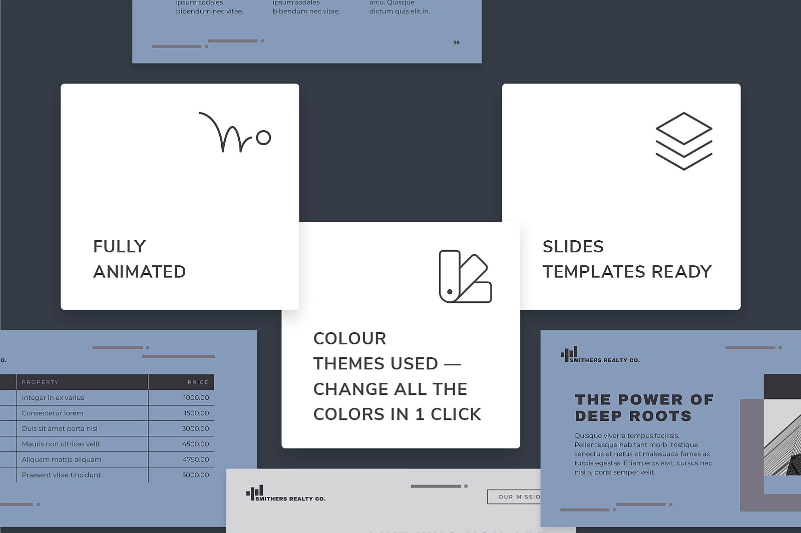Realtor Presentation PowerPoint template - TemplateMonster