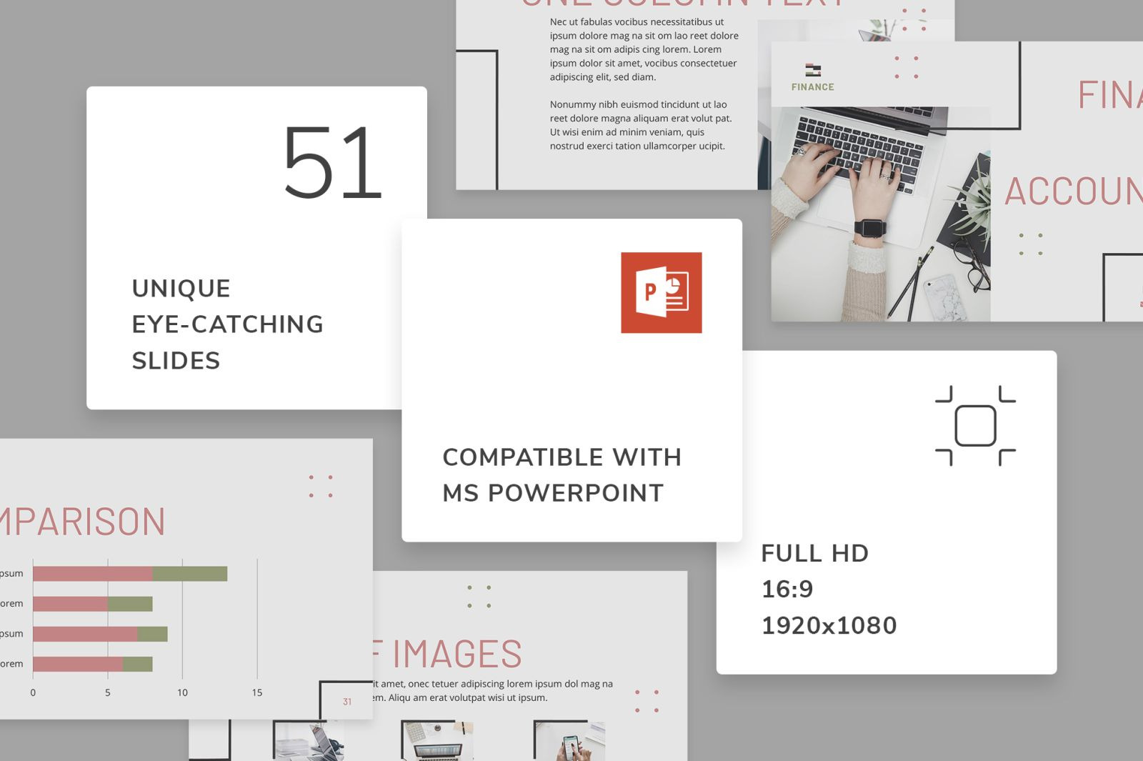 Finance And Accounting Presentation Powerpoint Template