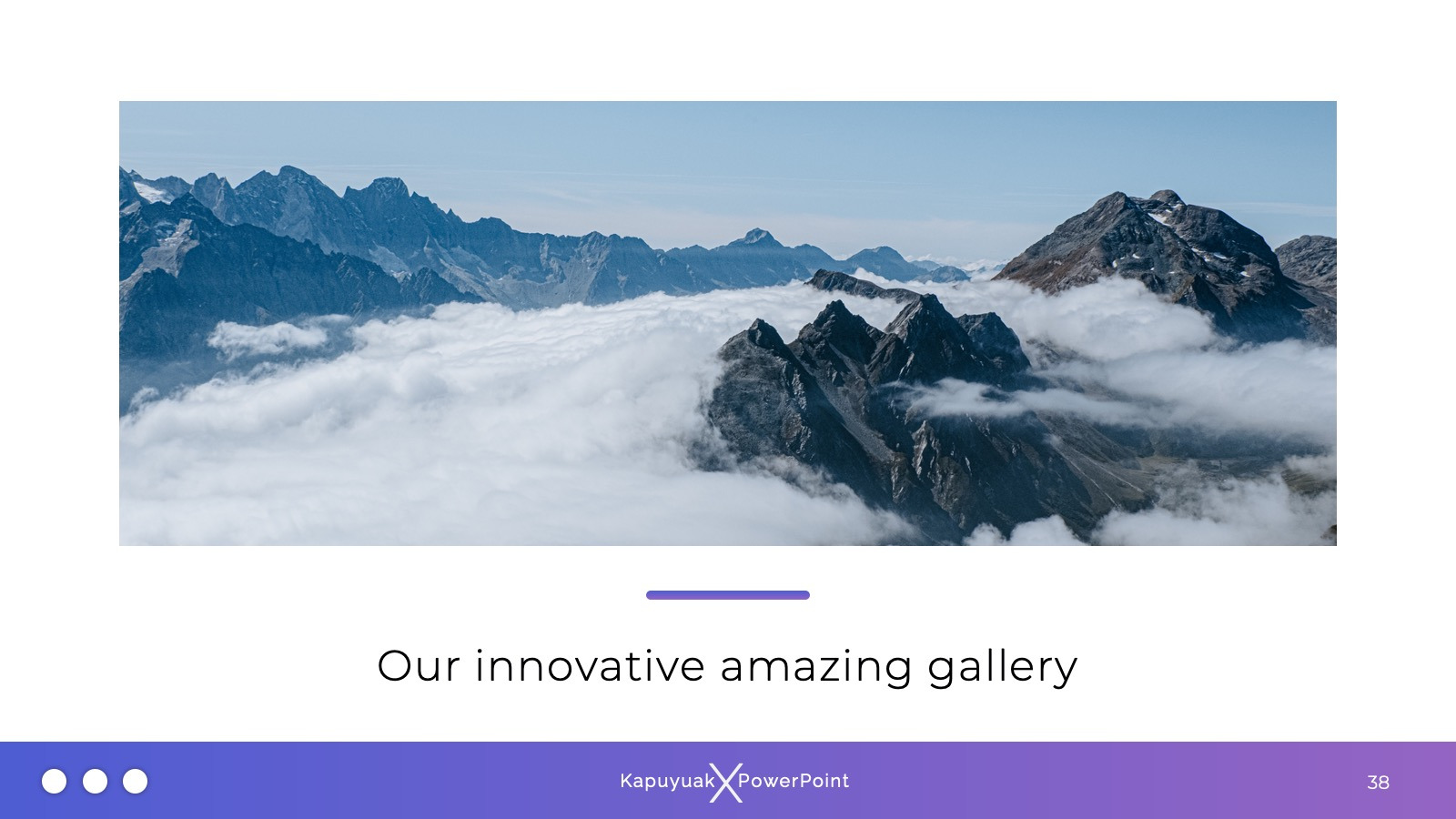 KAPUYUAK X PowerPoint template #145912 - TemplateMonster