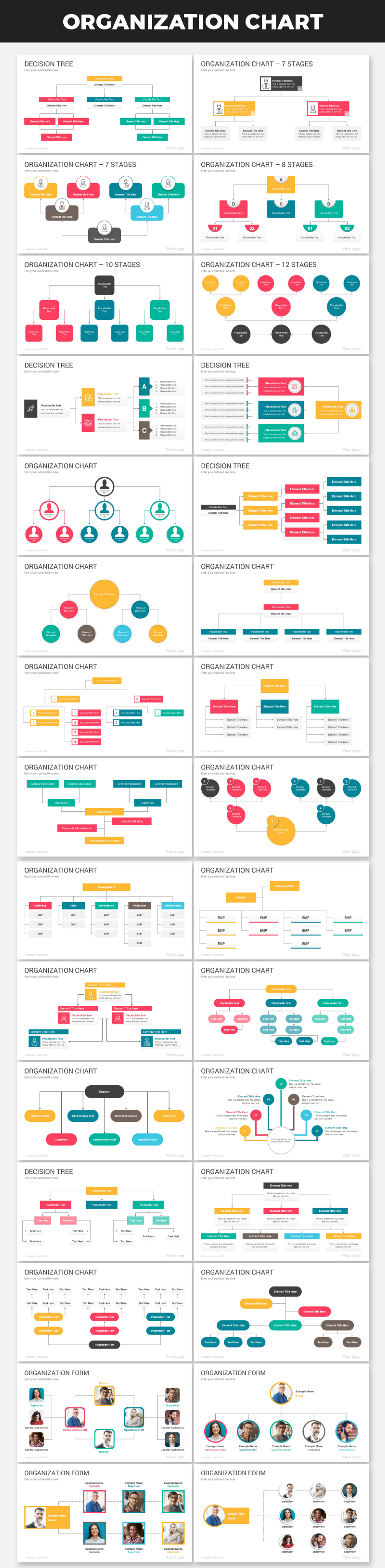 PowerPoint Infographics Golden Templates Bundle