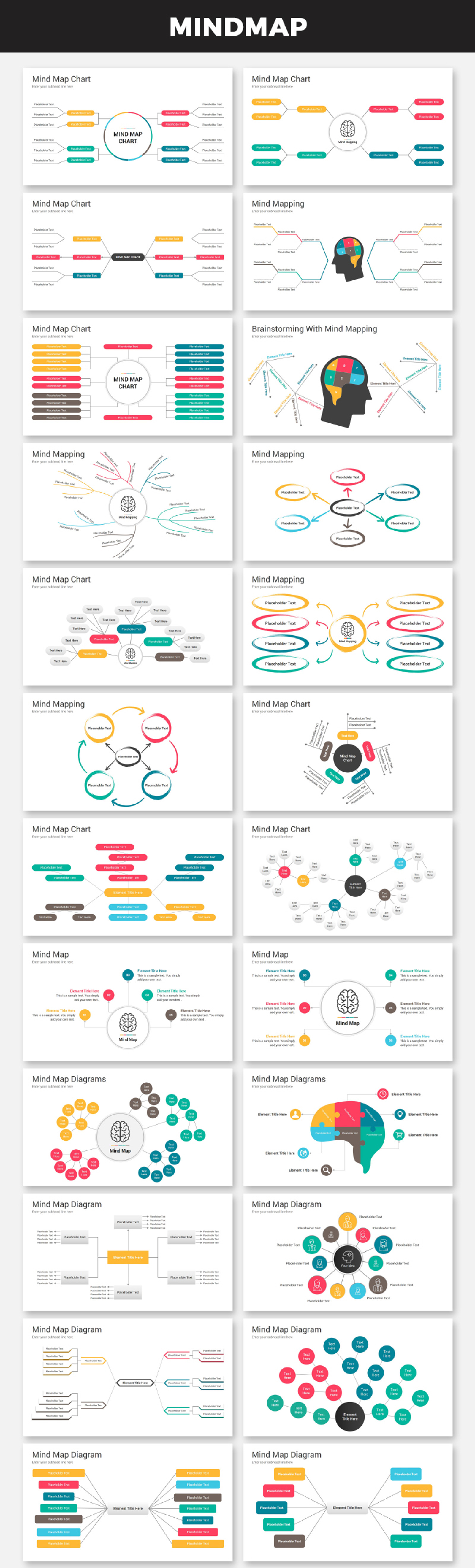 PowerPoint Infographics Golden Templates Bundle