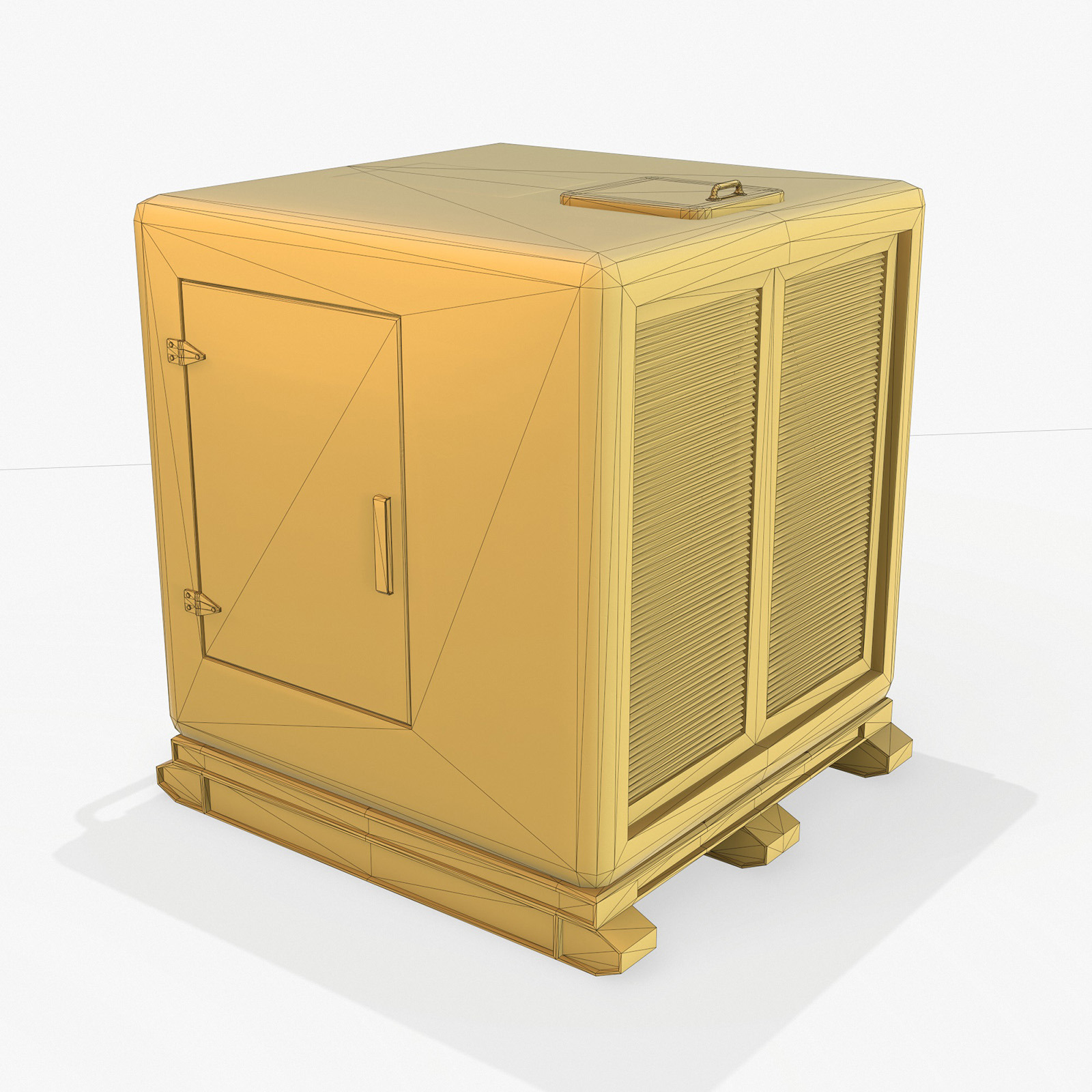 Electric Box PBR Low Poly 3d Model #183713 - TemplateMonster