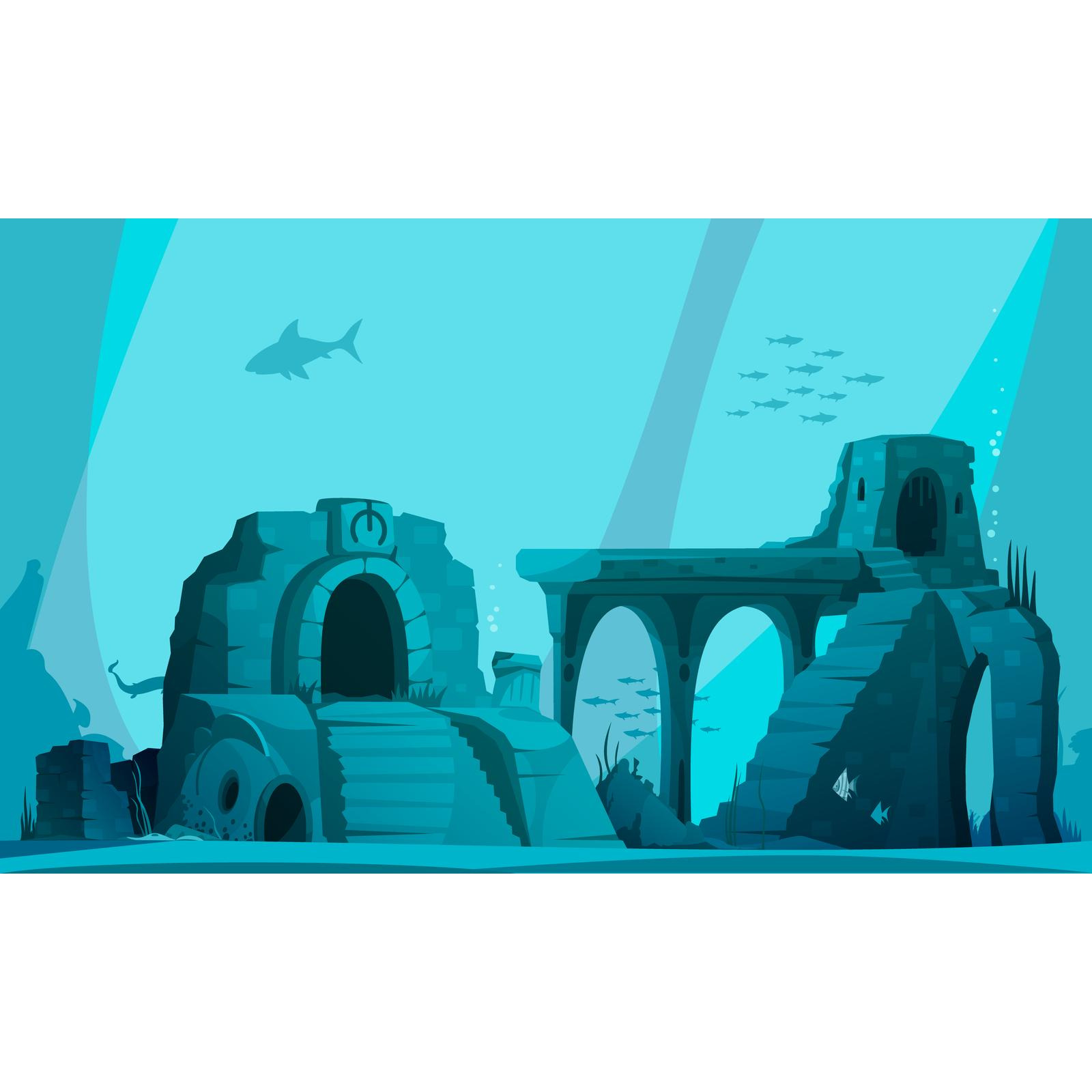 Atlantis Illustration 201212625 Vector Illustration Concept