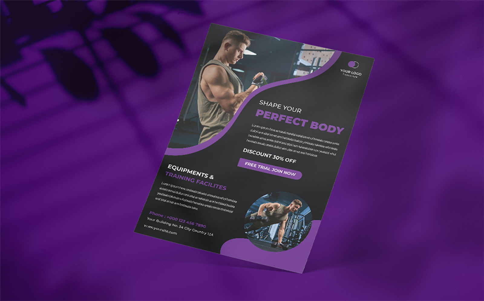Perfect Body - Flyer Template #207412 - TemplateMonster