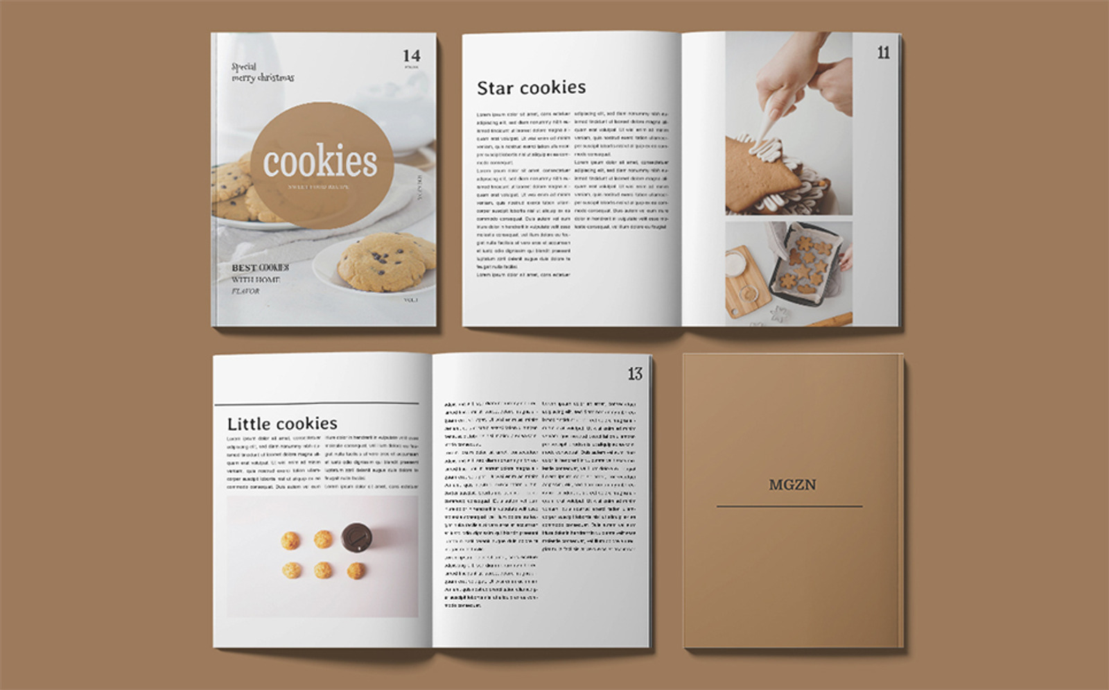 Cookies - Magazine Template #212597 - TemplateMonster