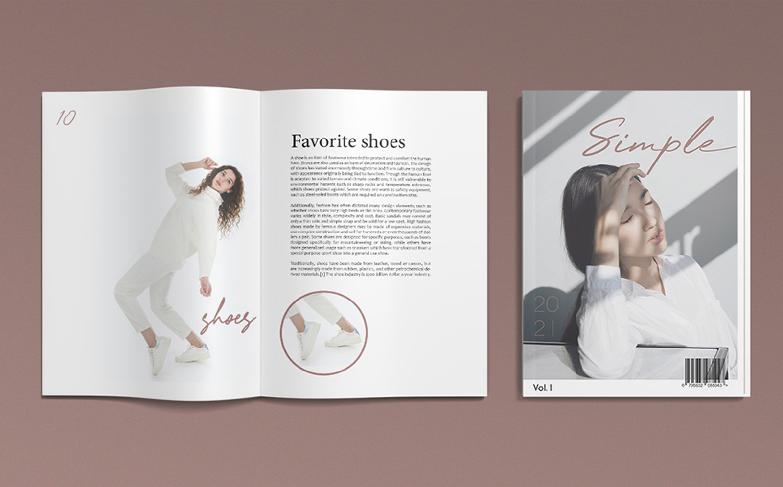 Simple - Magazine Template #193522 - TemplateMonster