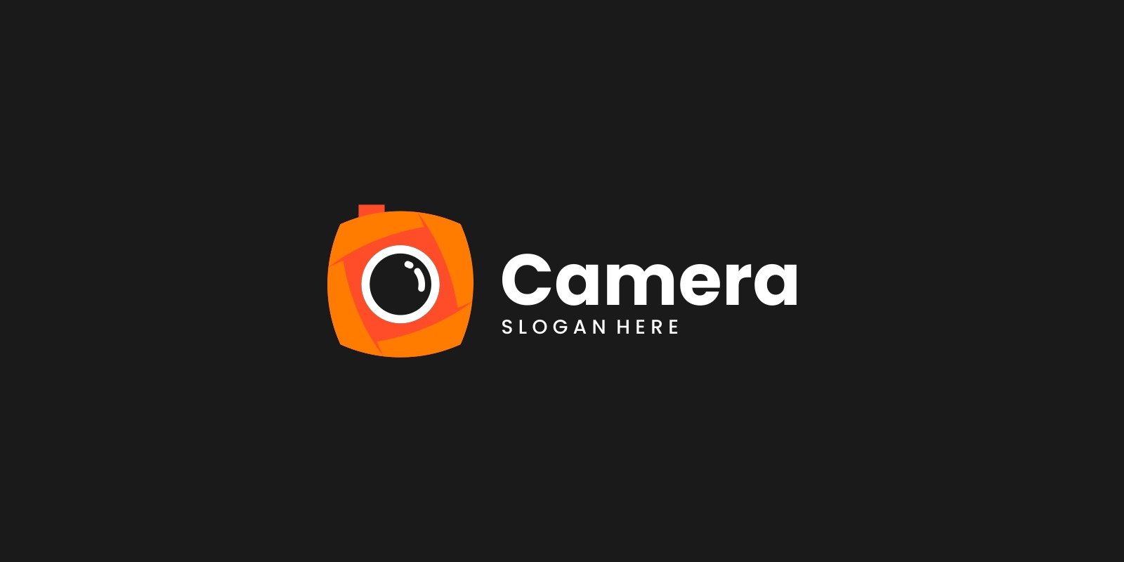 Camera Gradient Logo Design #251029 - TemplateMonster