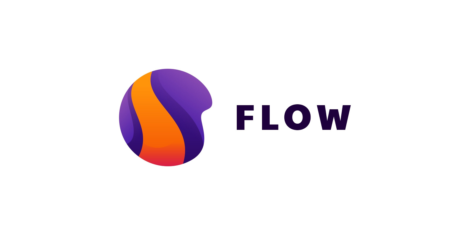 Flow Gradient Colorful Logo #220784 - TemplateMonster