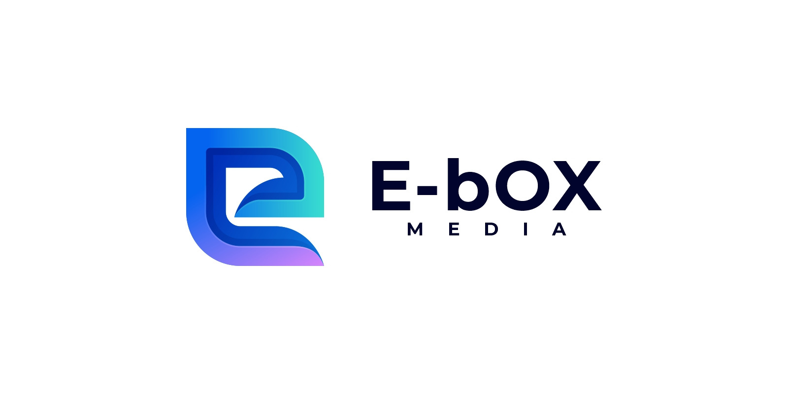 Letter E Box Gradient Logo #219390 - TemplateMonster