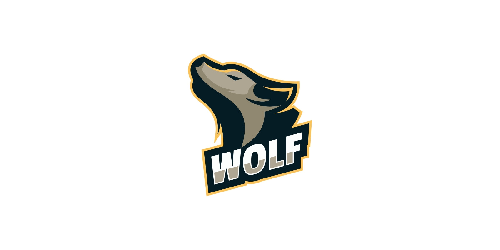 Wolf Sport and E Sports Logo Style #223744 - TemplateMonster