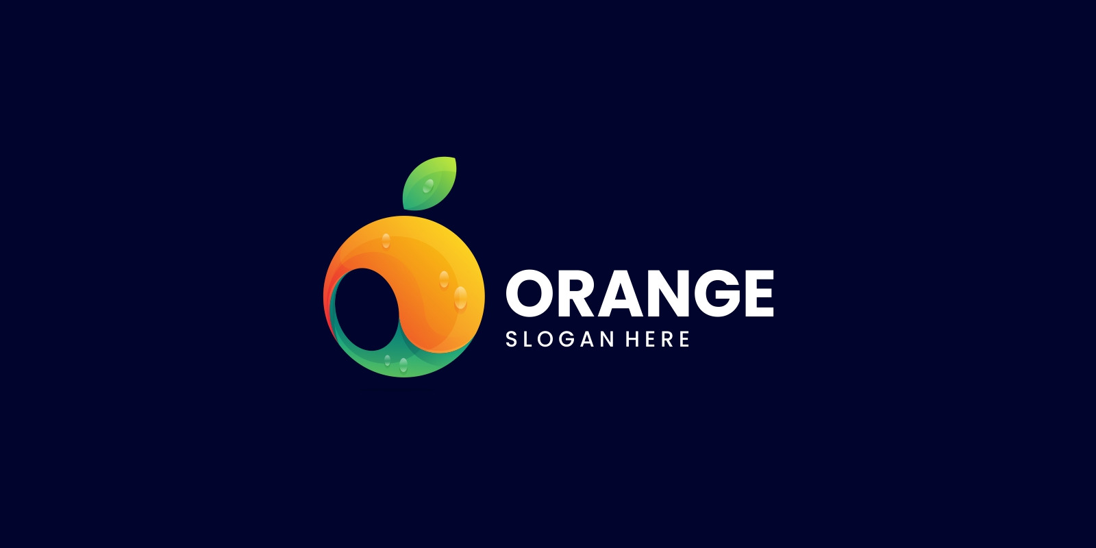 Orange Gradient Color Logo #239528 - TemplateMonster