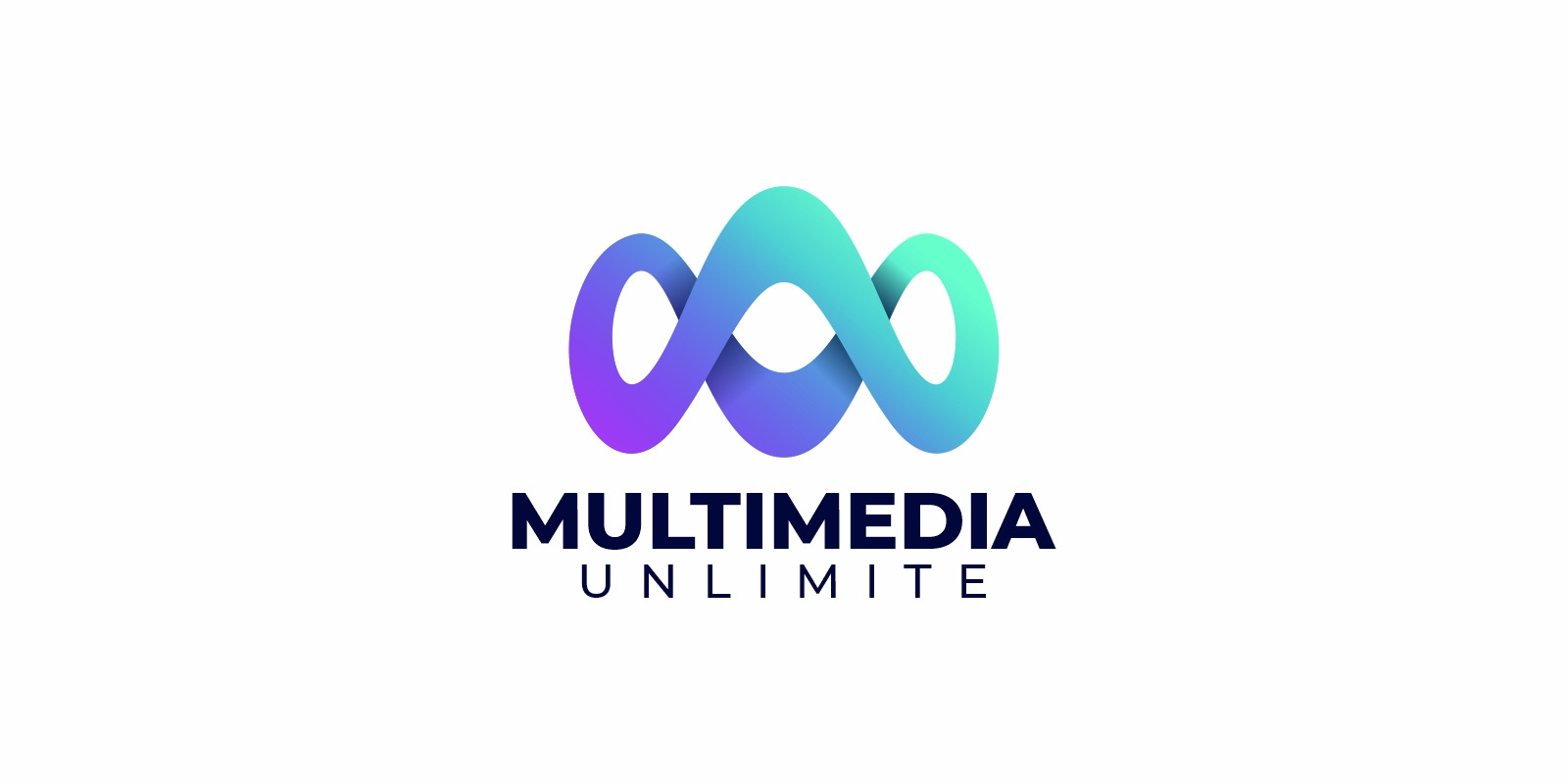 Multimedia Unlimited Gradient Logo #223610 - TemplateMonster